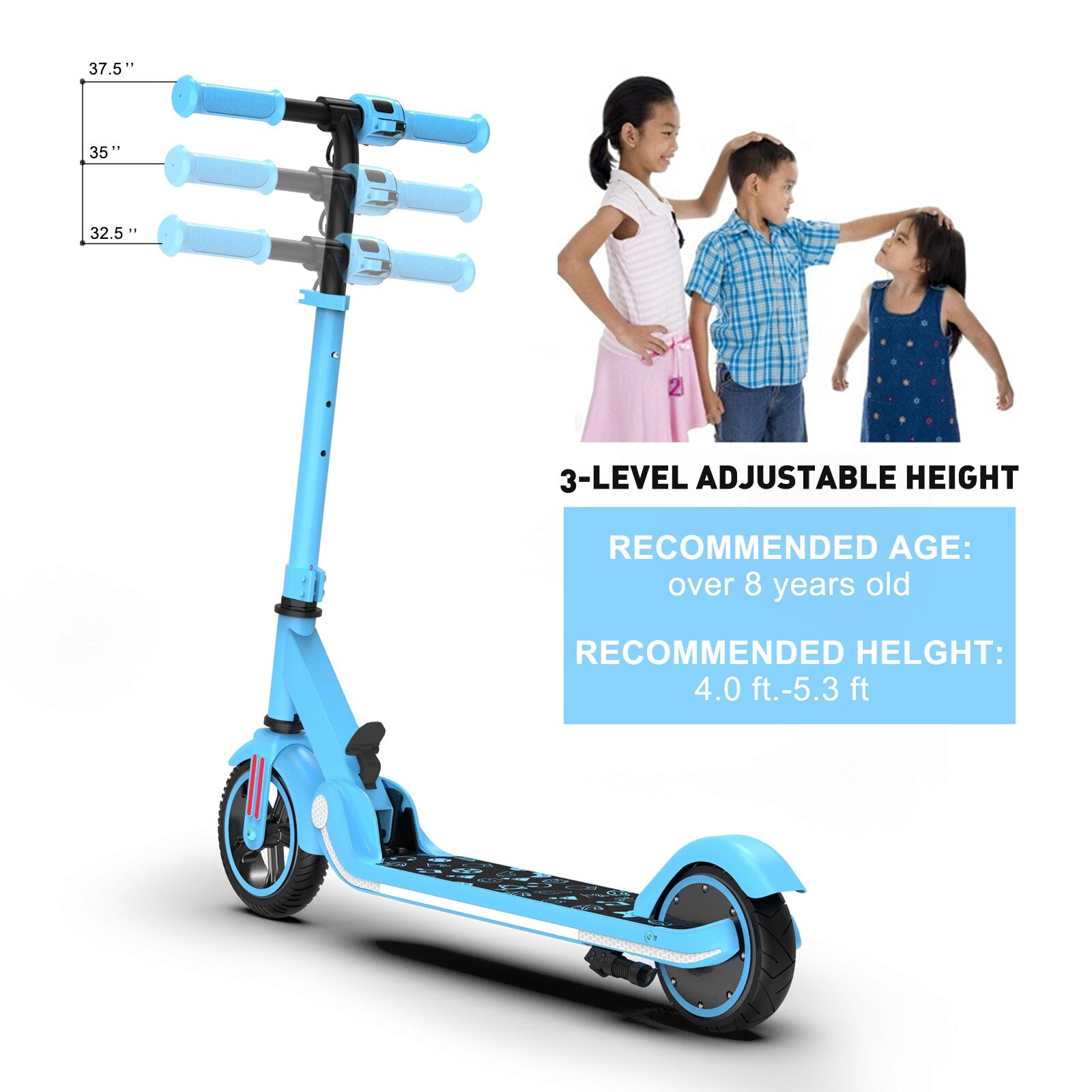 Foldable Electric Scooter for Kids